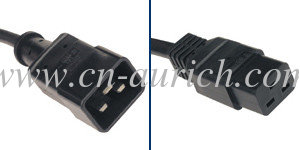 IEC320 C19 to C20 power cables extension cords connection cables