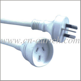 Australian extension cords, 10A 250V SAA approved Power Cables with plugs