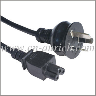 Australian laptop power cables, AC adapter cord with C5 connector