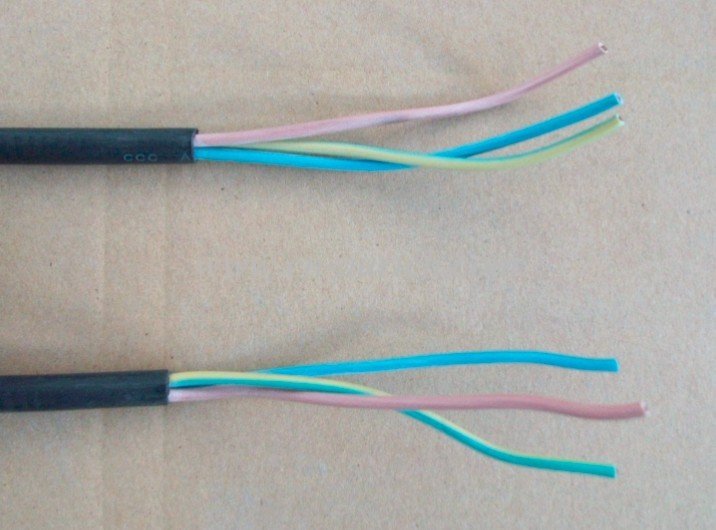 Rubber power cables VDE approved H05RN-F/H05RR-F/H07RN-F power cords