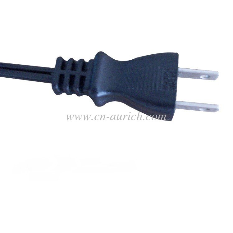 Japanese power cord PSE approval HVFF flexible cables with 2-pin plug