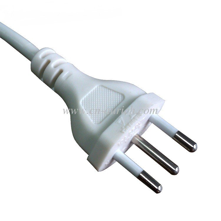 Uc/Inmetro approved Brazil AC Power cord cables with INMETRO plug