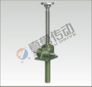 Steel Manual Worm Gear Screw Jack With Gear Grinding Quenching Heat Treatment