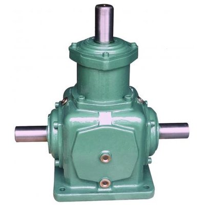 Low Noise Solid Bevel Gear Reducer With Cast Iron , Helical Gear Boxer