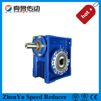 Box Shape Aluminum Alloy Worm Gear Gearbox / Reduction Gear Boxes 1.1KW