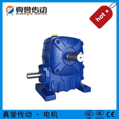 Cast Iron Worm Speed Reducer Gearbox 1400rpm , Electric Motor Speed Reducer