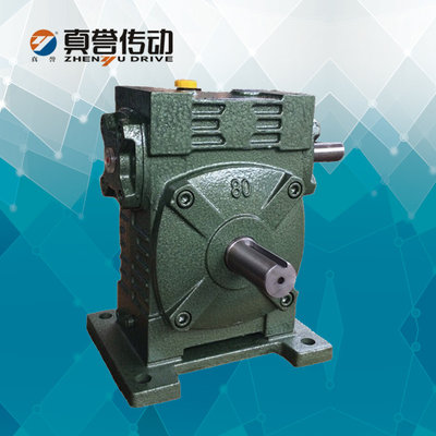 Hollow Shaft Worm Gear Speed Reducer Gearbox For Concrete Mixer , High Performance