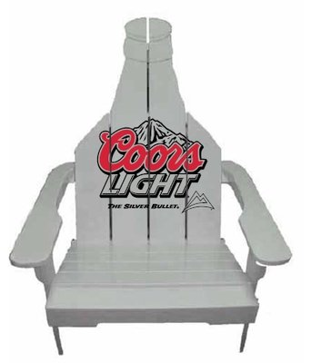 China Made Beer Bottle Shaped Adirondack Chair