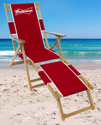 China LFurniture Wooden Beach Lying Bed / Lounge-2