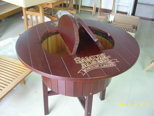 China LFurniture Wood Table with Ice Box-15