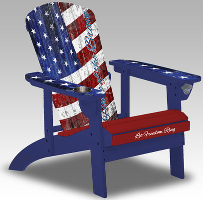 Nordic Lounge Handmade China Solid Wood Adirondack Chair