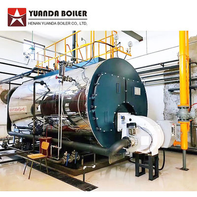 Industrial Fire Tube 2 Ton Gas Fired Steam Boiler For Mushroom Sterilization