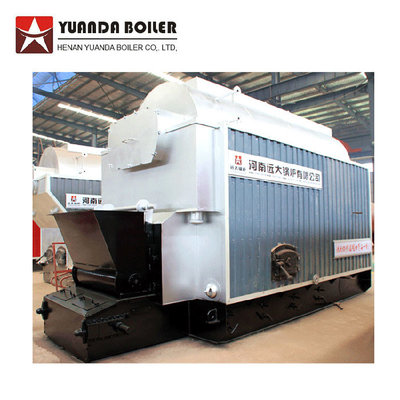 DZL Single Drum Coal Fired Steam Boiler 1 Ton For Food Processing Factory