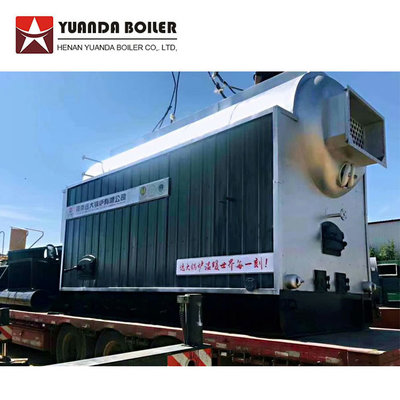 DZL Industrial Chain Grate 6 Ton Coal Fired Boiler For Beer Beverage Factory