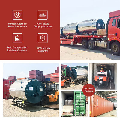 Industrial Low Pressure Fire Tube 1000kghr Diesel Oil Steam Boiler for Tea Industry supplier