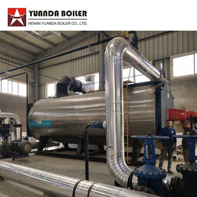 YYQW  Industrial Fire Tube Three Coil Pipe Gas Thermal Oil Boiler Heater supplier