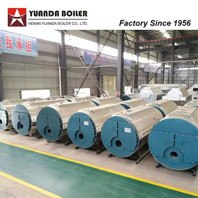 WNS 10 Ton 10tph Gas Diesel Fuel Steam Boiler For Beverage Factory supplier