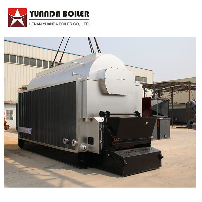 Horizontal Travelling Chain Grate Water Fire Tube Coal Boiler For Textile Mill supplier