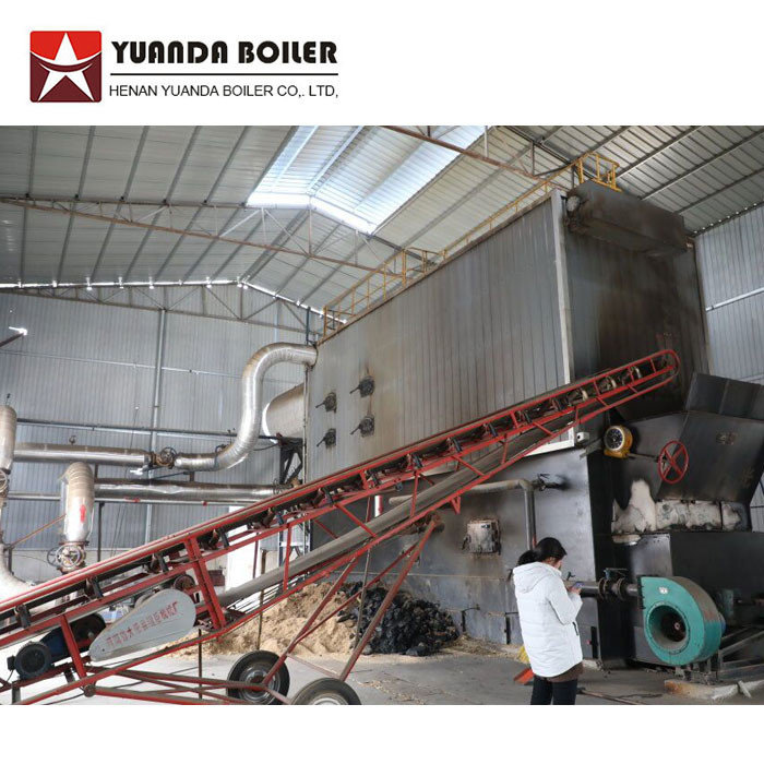 Industrial 7000KW Chain Grate Wood Chip Wood Biomass Fired Hot Oil Boiler supplier
