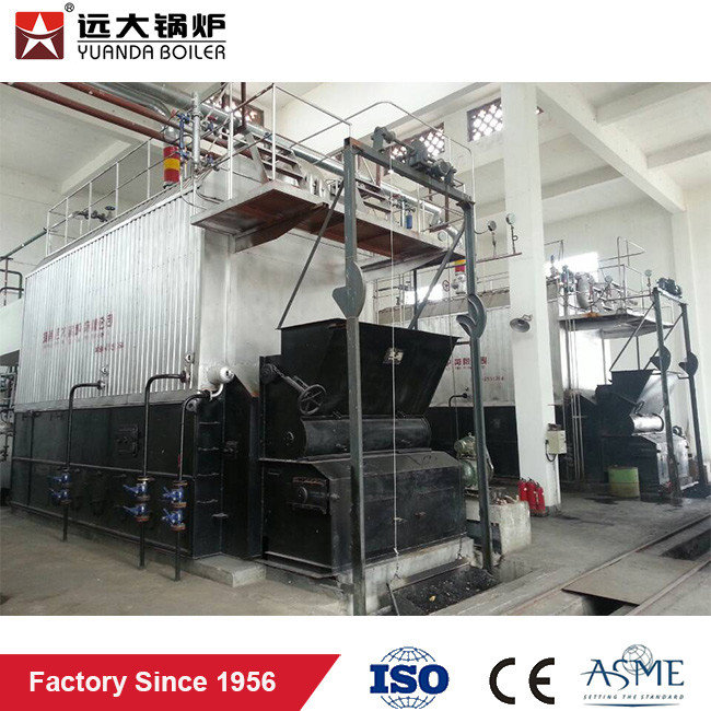 SZL 10tph Water Tube Palm Shell Waste Fired Steam Boiler For Palm Oil Pant supplier
