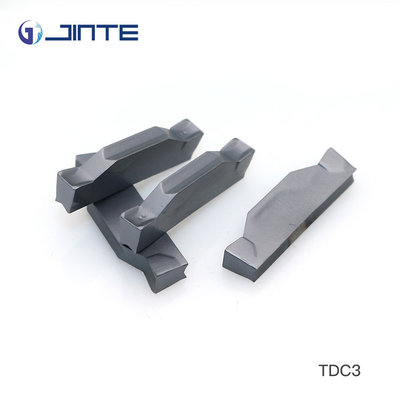 TP822 Grade Parting And Grooving Inserts , TDC3 Light Cutting Parting Tool Inserts