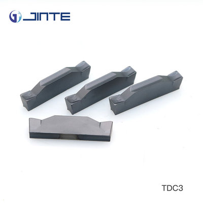 TP822 Grade Parting And Grooving Inserts , TDC3 Light Cutting Parting Tool Inserts