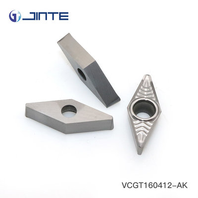 Precision Carbide Machining Inserts Aluminum Inserts Turning Tools VCGT160412-AK H01