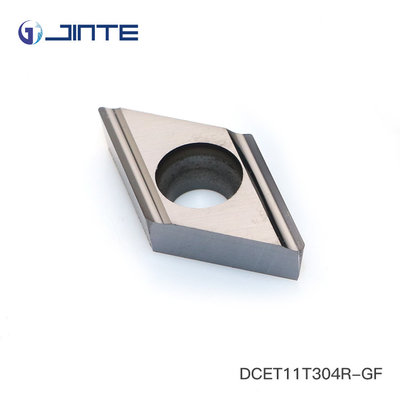 Precision Uncoated Carbide Cermet Inserts Turning Indexable Tools DCMT11T304R