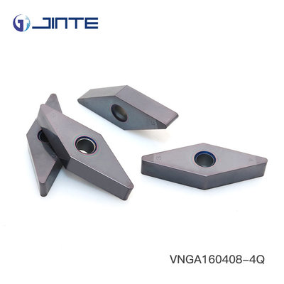 VNGA160408-4Q Diamond cutting tool 	PCD CBN Insert for High Speed Steel