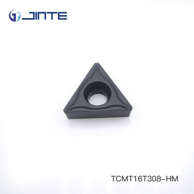 Cemented CVD Coated CNC Carbide Inserts For Steel Machining TCMT160408 - HM