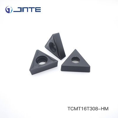 Cemented CVD Coated CNC Carbide Inserts For Steel Machining TCMT160408 - HM