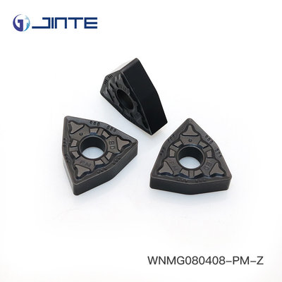 Triangle Carbide Turning Inserts Cutting Tools WNMG080408 - PM For Steel Machining