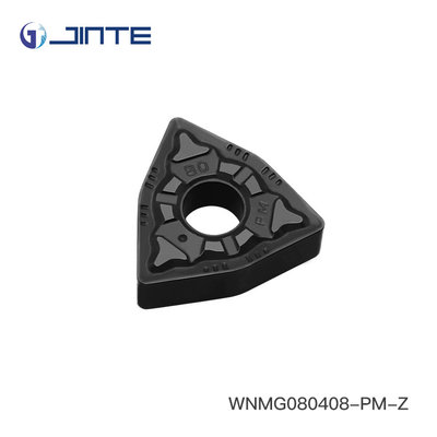 Triangle Carbide Turning Inserts Cutting Tools WNMG080408 - PM For Steel Machining