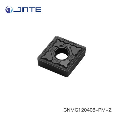 CNMG120408 - PM Carbide Turning Inserts Black Color For Steels Machining