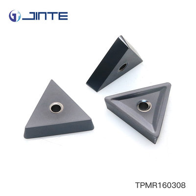 PVD Coated Cnc Tools And Inserts , Metal Lathe Carbide Inserts TPMR160308