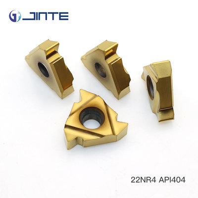 Oil Pipe Carbide Threading Inserts Right Cutting Direction 22IR 4 API404