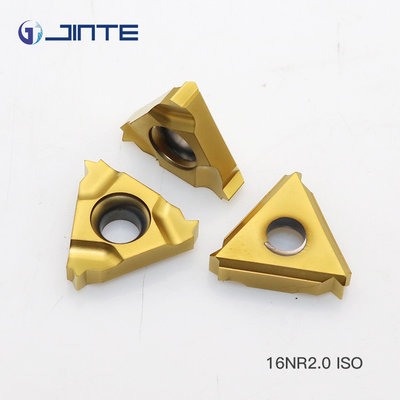 16IR 2.0 ISO Tungsten Carbide Internal Threading Insert for Steel