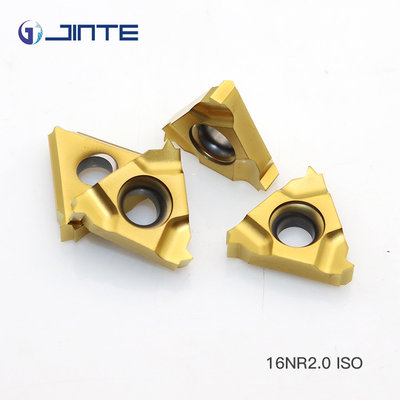 16IR 2.0 ISO Tungsten Carbide Internal Threading Insert for Steel