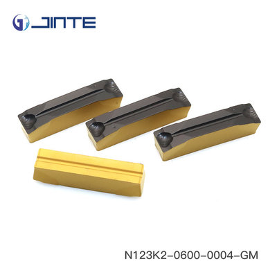 92HRC Hardness Custom Carbide Inserts Carbide Grooving Tools N123K2-0006-GM