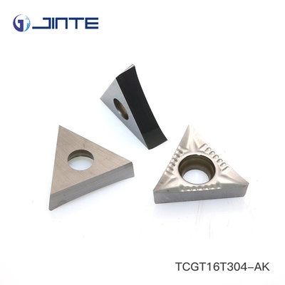 Carbide Lathe Cutting Inserts High Finish TCGT 16T304 For Aluminum