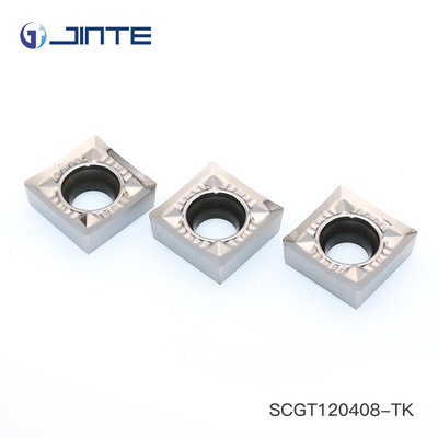 Cnc Turning & Vmc Cemented Carbide Insert Turning Tips Carbide Blade SCGT 120408