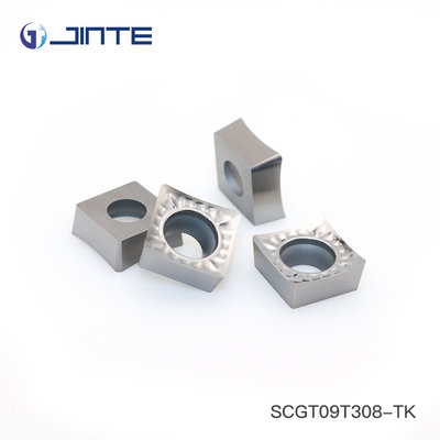 Tungsten Carbide Cnc Aluminum Inserts SCGT 09T308 High Metal Removal Rate