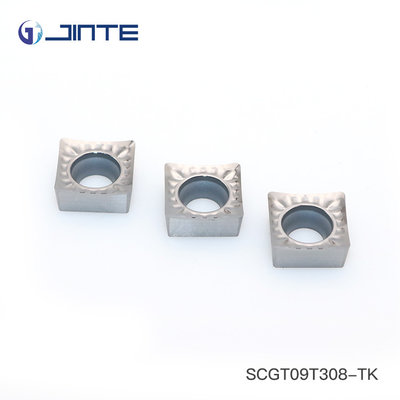 Tungsten Carbide Cnc Aluminum Inserts SCGT 09T308 High Metal Removal Rate