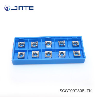 Tungsten Carbide Cnc Aluminum Inserts SCGT 09T308 High Metal Removal Rate