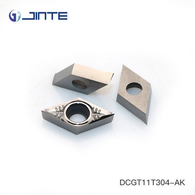 DCGT 11T304 CNC Carbide Insert Cutting Tools , Carbide Cutters For Aluminum