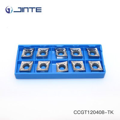 Heat Resistant CNC Carbide Inserts For Aluminum , Carbide Tool Inserts CCGT 120408