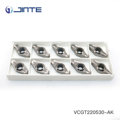 VCGT220530 Custom Carbide Inserts Turning Cutter For Aluminum Alloy Processing