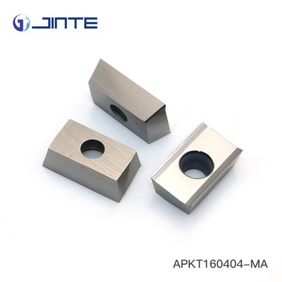 Carbide Face Milling Indexable Carbide Inserts For Aluminum Cutting Tool APKT160404