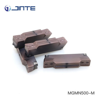 OEM ODM Carbide Parting Tool Inserts , Carbide Grooving Tools MGMN500-M