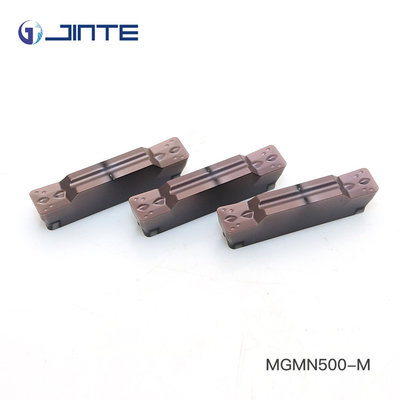 OEM ODM Carbide Parting Tool Inserts , Carbide Grooving Tools MGMN500-M